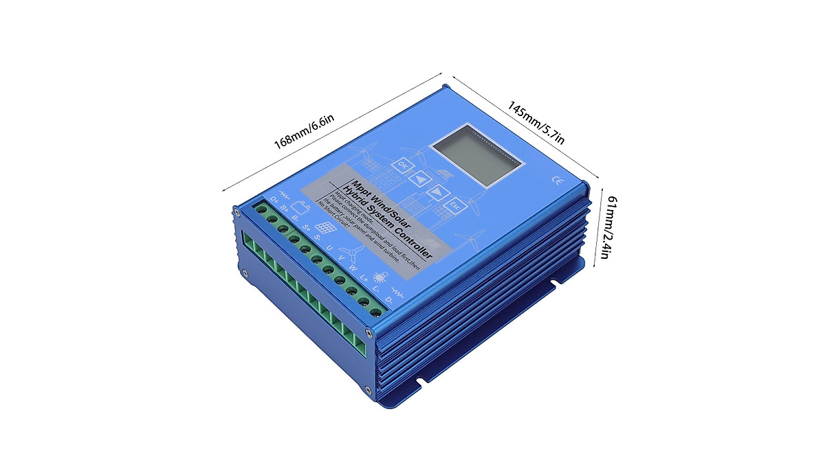 Solar Wind MPPT Charge Controller 4000W for Home & Marine Use