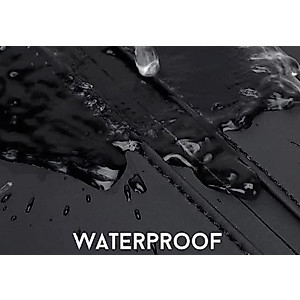 RIYUNE Waterproof Shoulder Bag Hiking Daypacks Crossbody Backpack Multipurpose Cross Body Chest Bag Waterproof Sling Bag (Black)