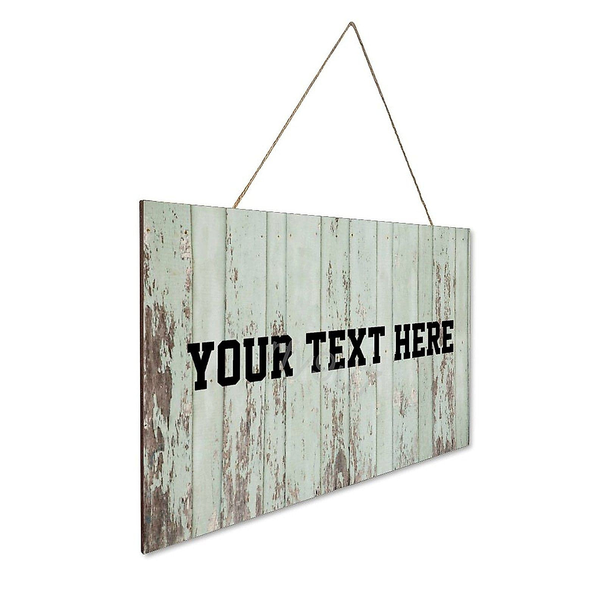 rfy9u7 Personalized Rustic Wooden Sign Custom Plaque Wall Hanging Art Home Decor for Exterior Outdoor House Name Sign Ready to Hang Handmade Gifts for Family Members Teachers Friends 10x16 Inch