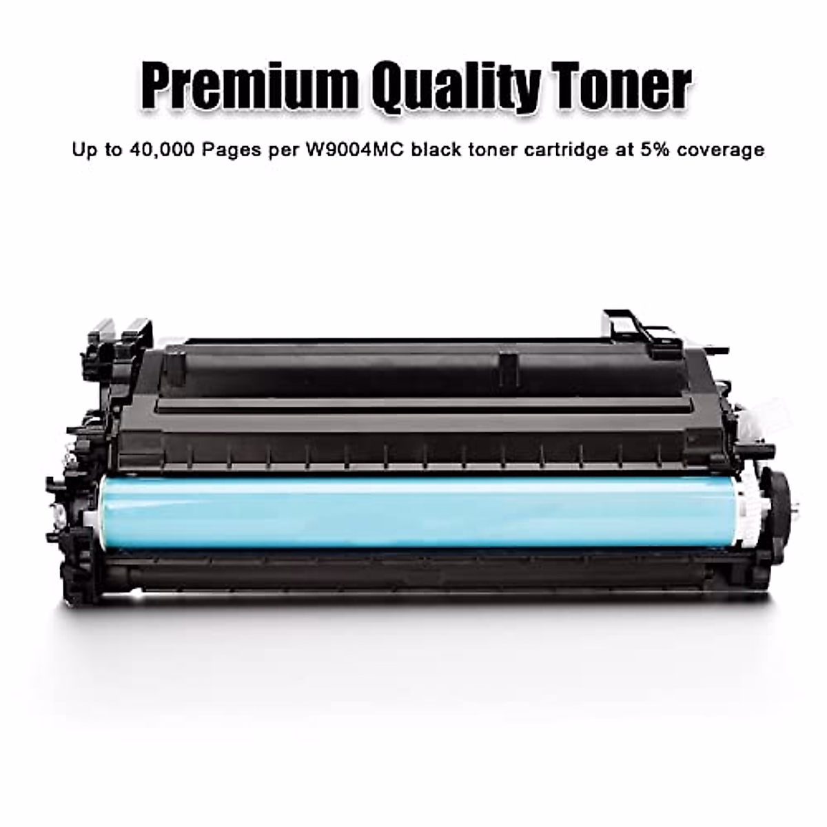 ValueColor Remanufactured W9004MC Black Toner Cartridge Replacement for HP Laserjet Managed E60155dn E60165dn E60175dn E60055dn E60065dn E60075dn MFP E62655 E62665 E62675 Printers - 1 Pack