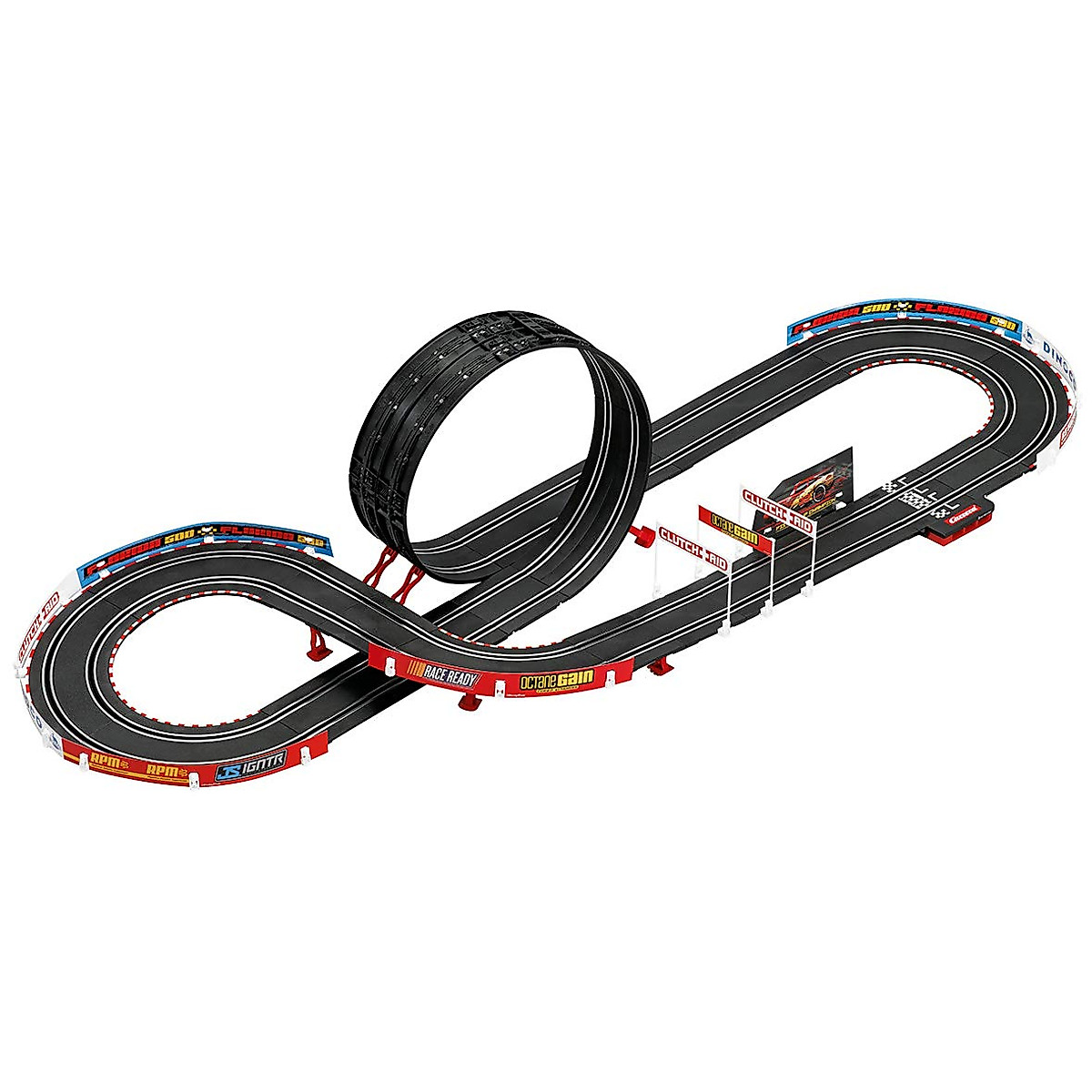 Carrera GO!!! 62476 Disney Pixar Cars Speed Challenge Electric Slot Car Race Track Set in 1:43 Scale