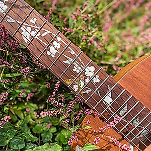 Inlay Sticker Fret Markers for Guitars - Tree of Life w/Hummingbird, FT-055TL-HM