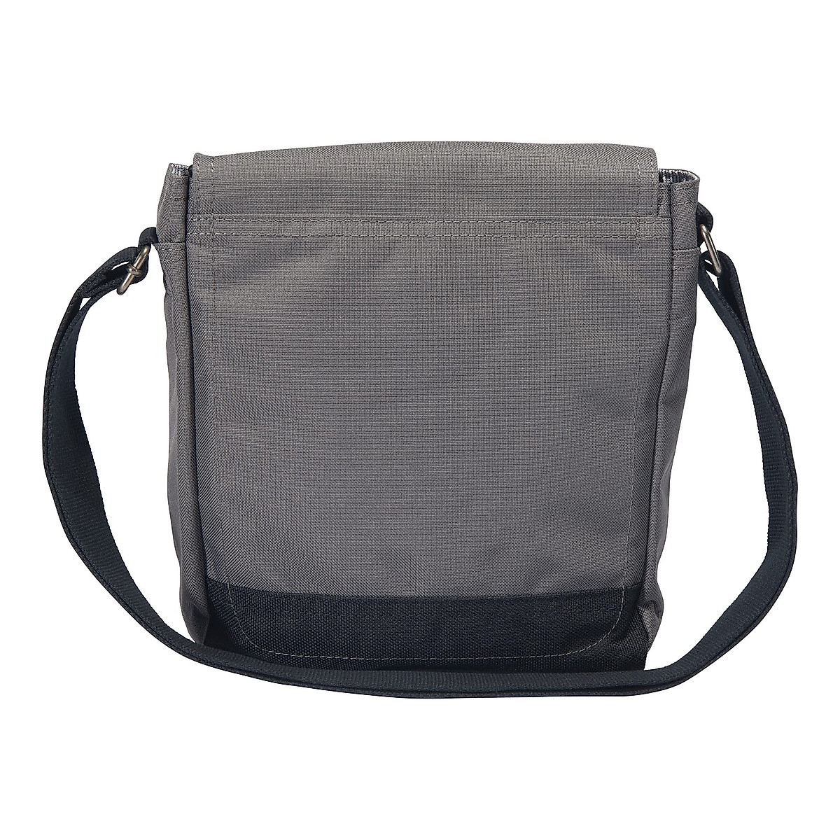 Carhartt, Durable, Adjustable Crossbody Bag with Flap Over Snap Closure,Gray
