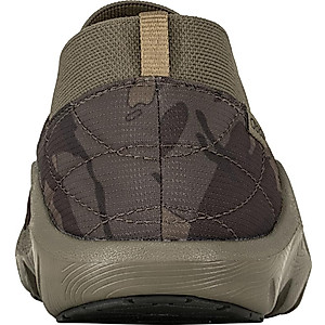 Oboz Unisex Whakatā Puffy Low Print Boot, Camo (Women's 14 / Men's 12)