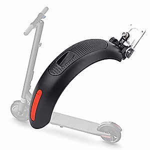 WELLSTRONG Rear Mudguard Replacement for Segway Ninebot ES1 ES2 ES4 Kick Scooter Fender Rear Metallic Mudguard Guard Brake Assembly Electric Scooter Repair Part Mud Fender