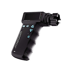 JOWOOM T2 Smart Automatic Guitar & Ukulele Tuner | Fast Acoustic Guitars Auto-Tuner With 180RPM Electric String Winder | Safe & Professional Grade Tuner For Ukuleles | USB Rechargeable Battery | Black