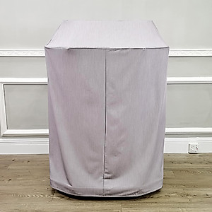 FixtureDisplays® Podium Protective Cover Pulpit Cover Lectern Padded Cover, Gray 7 oz Poly Blend Fabric, 31.5" Wide X 46" Tall X 23" Deep 1803-10-2D