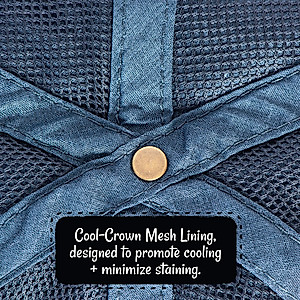 Desert Cactus Kappa Delta Baseball Hat (N) Sorority Cap Cursive Name Font KD (Midnight Blue)