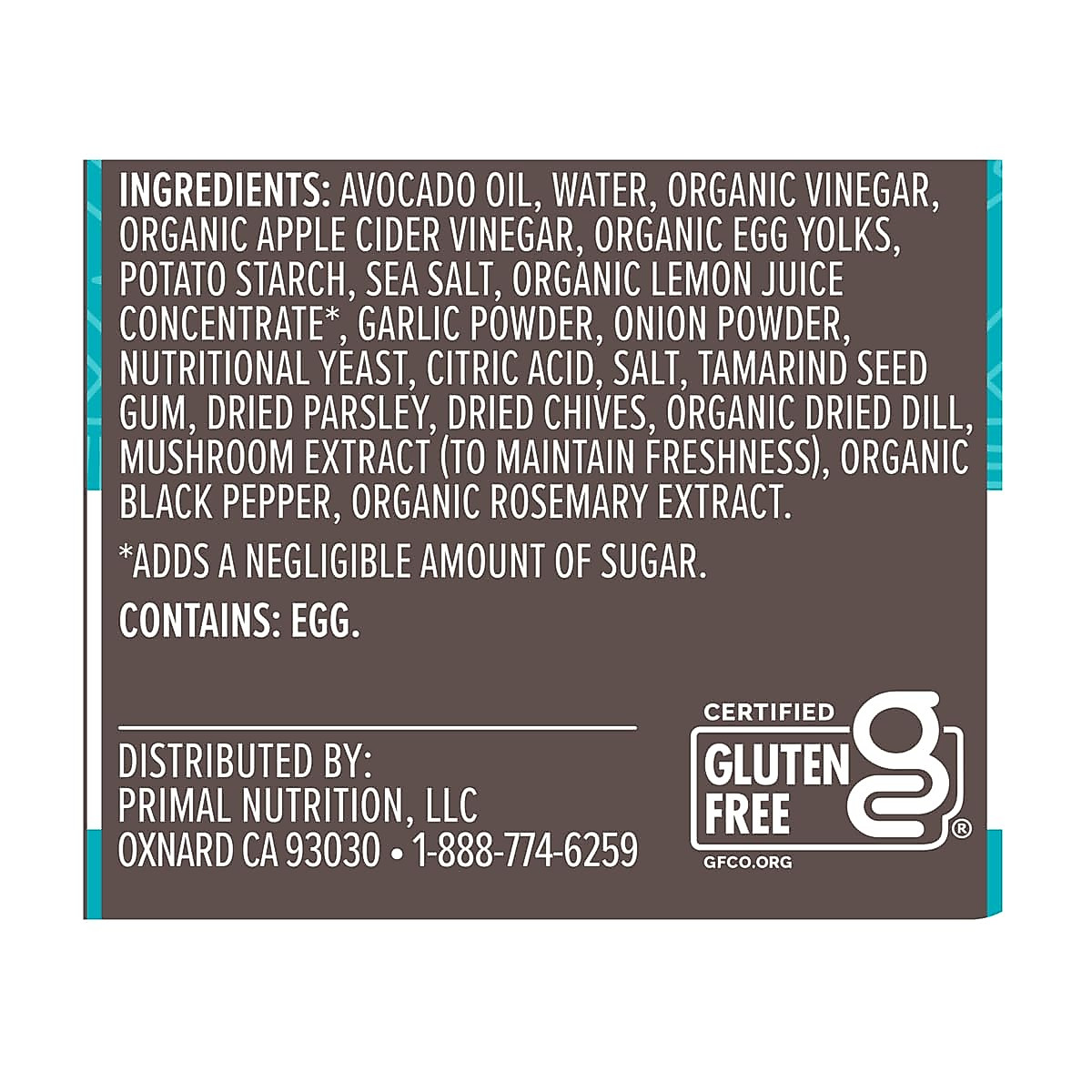 Primal Kitchen Ranch Salad Dressing & Marinade made with Avocado Oil, Whole30 Approved, Paleo Friendly, and Keto Certified, 8 Fluid Ounces