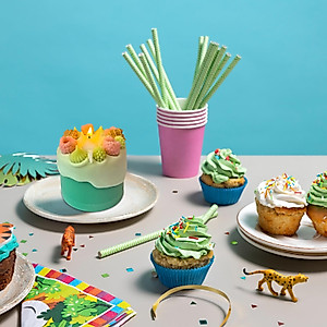 Realistic Birthday Cake Shaped Scented Candles with Raspberries Cookies and Green Cream, Novelty Birthday Gift for Friend and Bestie