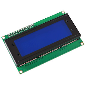 ACEIRMC 3pcs IIC I2C TWI Serial LCD 2004 20x4 Display Screen Blue + IIC I2C Module Interface Adapter for Raspberry Pi Arduino (Blue)