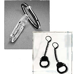 Bling Jewelry Biker Handcuff For Mens For Women Bracelet Bangle Cubic Zirconia Accent Silver Tone Stainless Steel