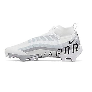 Nike Vapor Edge Pro 360 Mens Football Cleat nkDQ3670 102 (us_Footwear_Size_System, Adult, Men, Numeric, Medium, Numeric_8_Point_5), White/Black-metallic Silver