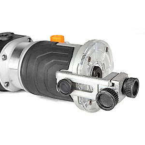 WEN RT1460 6-Amp Handheld 1/4-Inch Variable Speed Laminate Trim Router for Woodworking