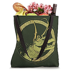 Marvel Loki Alligator Loki with Golden Horns Tote Bag