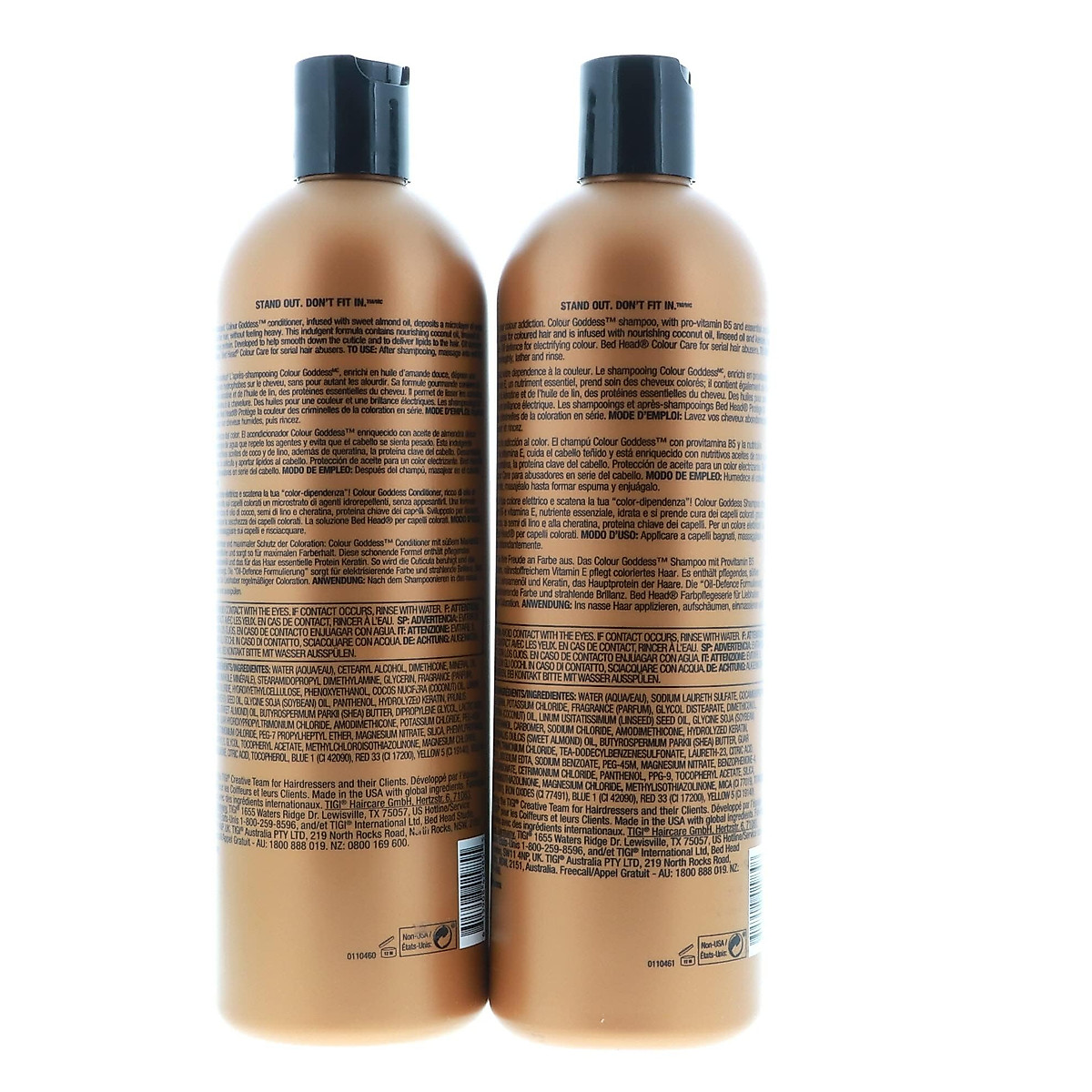Bed Head Shampoo and Conditioner, Color Goddess, 25.36 Fl Oz (Pack of 2)