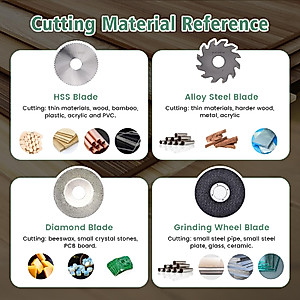 Huanyu Mini Table Saw 96W 9000RPM Hobby Electric Saw 7-Level Speed Adjustable 0-90 Angle 15MM Cutting Depth with Blade Model DIY Crafts Cutting Tool for Precision Cut Metal Wood Plastic Acrylic