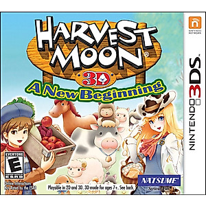 Harvest Moon® a New Beginning 3DS with BONUS Plush Duck