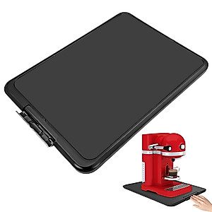 Appliance Caddy Sliding Tray with Smooth Rolling Wheels & Non-slip Pad, 16 Inch Pull Out Slider Tray for Coffee Maker, Blender, Air Fryer, Toaster, Aid Mixer, Kitchen Appliance