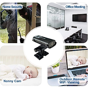 Hidden Security Cameras HUOMU Mini spy cam 1080P HD Wireless WiFi Remote View Tiny Home Surveillance Cameras Indoor Outdoor Video Recorder Smart Motion Detection