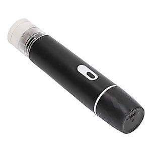 Electric Air Pump Vacuum Seal Pump Handheld Vacuum Food Sealer Automatic Food Vacuum Pump Cordless Sealing Machine Tool for Food Storage (Black)