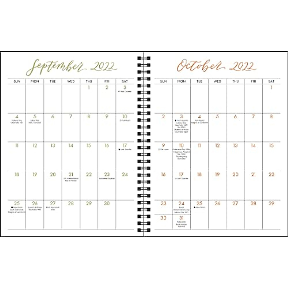 Scriptures and Florals 16-Month 2022-2023 Weekly/Monthly Planner Calendar