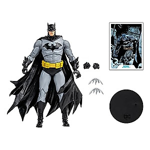 McFarlane Toys - DC Multiverse Batman (Hush) 7in Action Figure (Black & Grey)