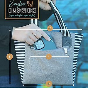 Brooke & Jess Designs Nurse Bags for Work - Insulated Nurse Bag, Medic Tote, Clinic Bag for Nursing, CNA Bags, RN Bags, RN Tote, Nurse Gifts for Women, Graduation