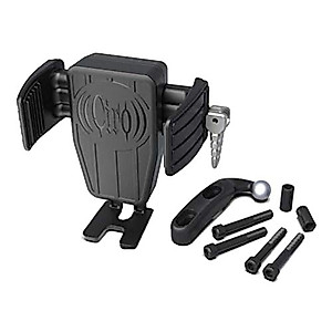 Ciro CYBERCHARGER™ Phone Holder with 15W Wireless Fast Charger and Black Perch Mount