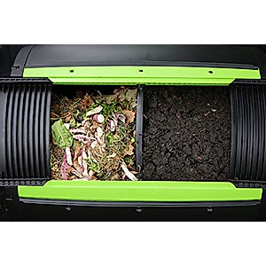 RSI MCT-MC Maze Compost Tumbler, Black