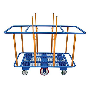 Vestil PANEL-H Horizontal Panel Cart, 2,000-lb. Load Capacity, Overall W x L x H (in.) 32-1/16 x 63-1/2 x 51-3/8,