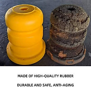 Dasbecan 2PCS Rear Axle Bumper Compatible With Chevy Silverado 1999-2007 GMC Sierra Classic 1500 Bump Stops Replaces# 15712438 523-049