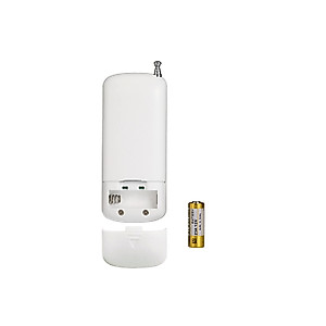 Blütezeit 6-Key Antenna Remote Control Wall Mountable for Automatic Sliding Gate Opener, 433 MHz Mutual-Duplicating Control Range Up to 985ft/300m for Double Gate Accessory 1pc