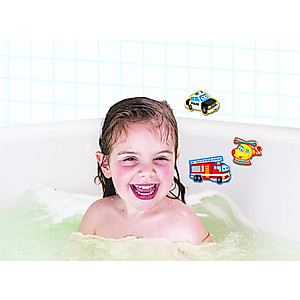 4M Foam Bathtub Stickers with Mesh Bag, Assorted (3843)