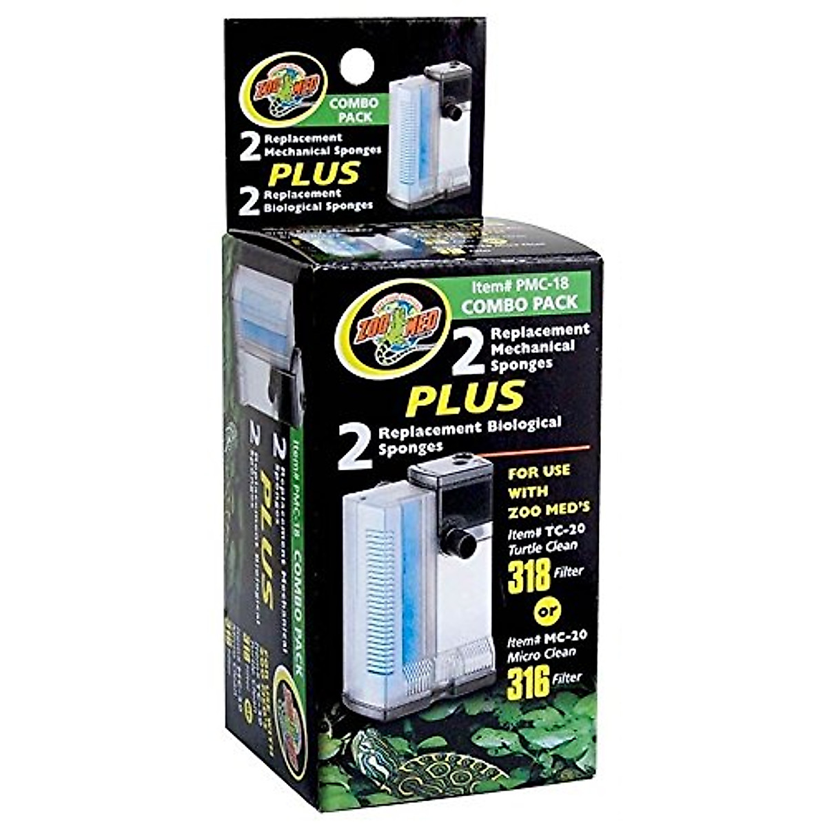 Zoo Med Combo Pack Replacement Sponges