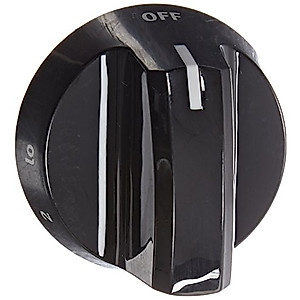Electrolux 316543907 Control Knob, 1 Count (Pack of 1), Black