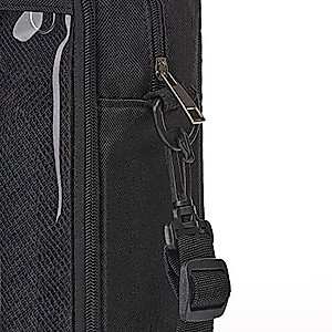 Ita Bag Small Clear Crossbody Bag Mini DIY Transparent Shoulder Messenger Bag Purse Grils Anime Satchels For Lolita Comic Cosplay Itabags For Women, Black