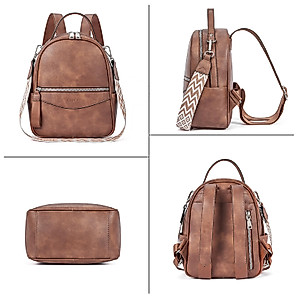 CLUCI Crossbody Bag Bundles with Small Backpack