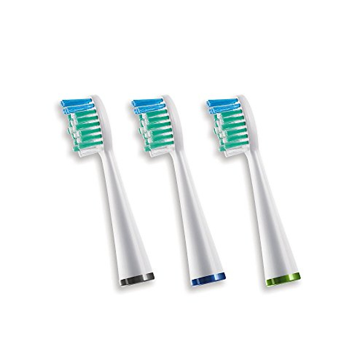 Waterpik Standard SRRB-3E Replacement Electric Toothbrush Heads Pack Of 3