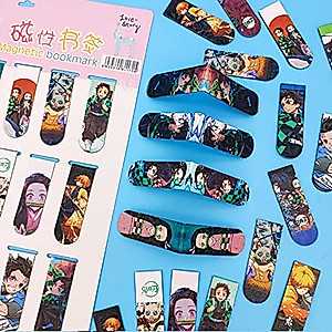 Anime Bookmark Cute Bookmark Anime School Supplies Anime Merch Anime Stuff (GUI bookmark-18pcs)