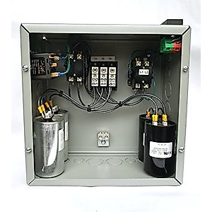 20hp 3 Phase Rotary Converter Panel