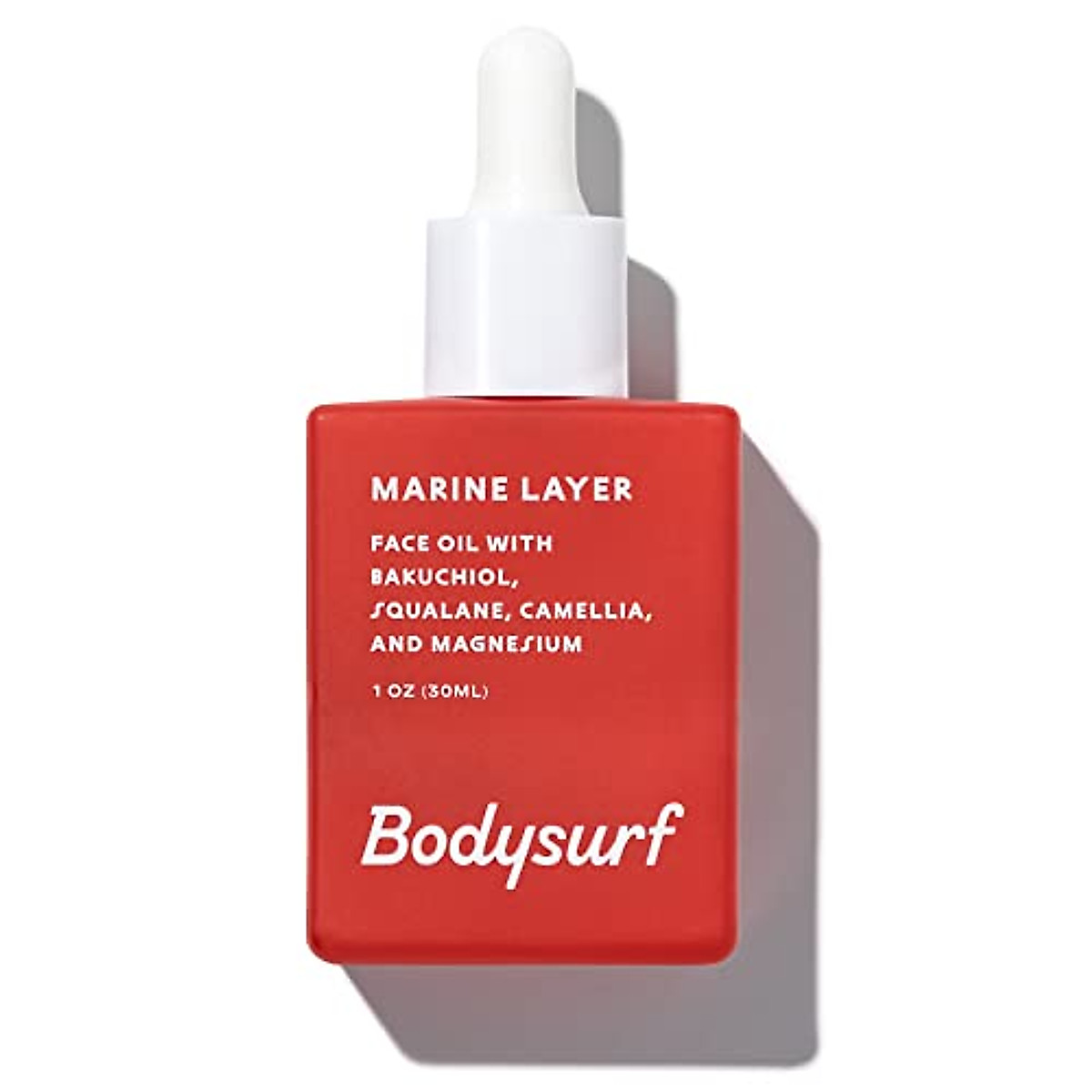 Bodysurf Face Oil, Marine Layer | Natural Retinol Alternative Facial Oil with Squalane, Niacinamide, Bakuchiol | Lightweight and Hydrating Face Oil for Women