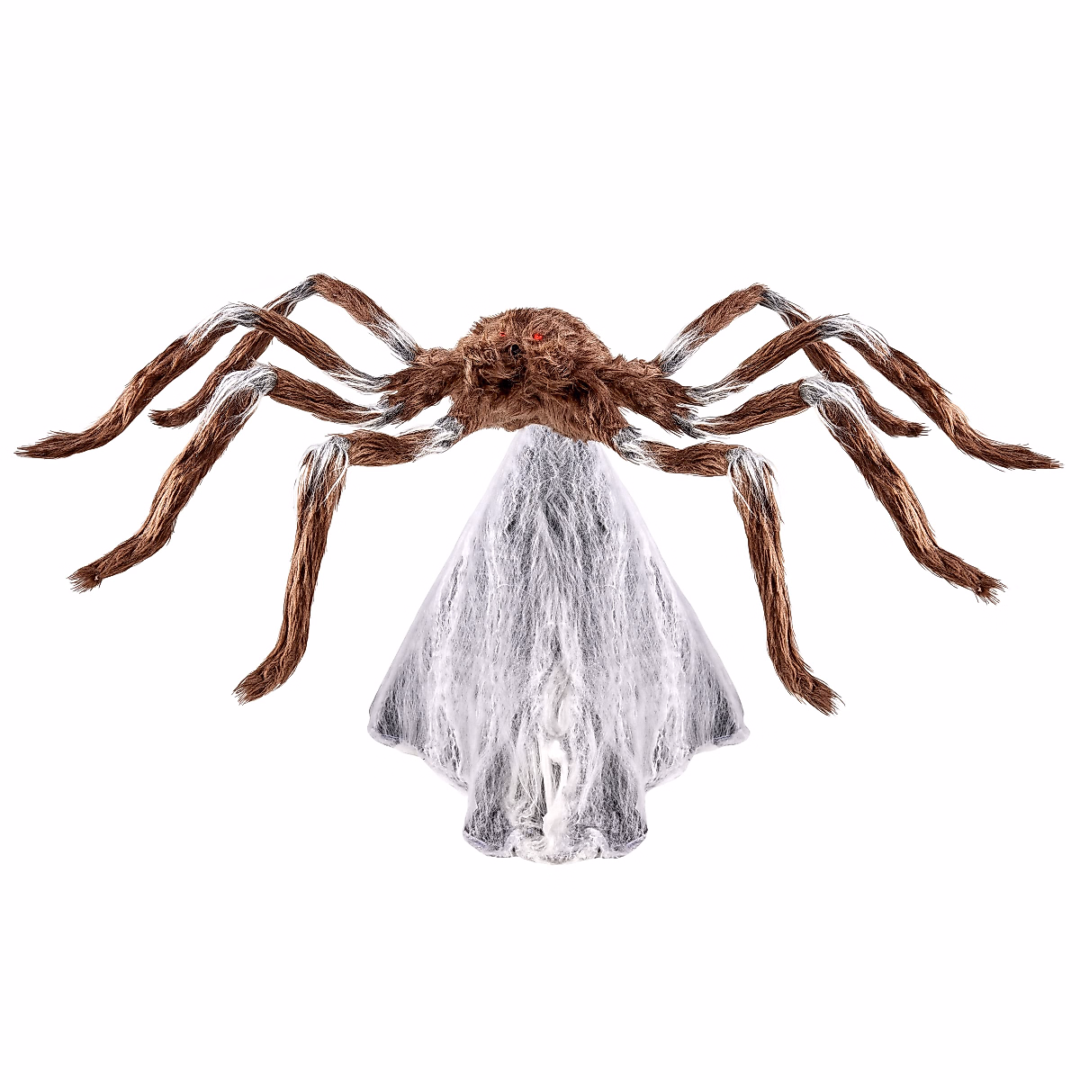 Spirit Halloween 21 Inch Brown Jumping Spider Animatronics - Decorations
