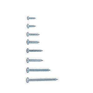 T.K.Excellent Self Tapping Screws Pan Head Phillips Drive Sheet Metal Screw Assortment Kit,175 Pieces