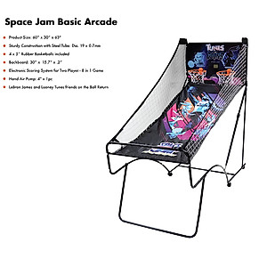 Space Jam A New Legacy Basketball Basic Arcade Basketball Home Electronic Scoring Game Small