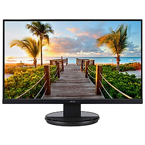 Acer KB272HL bix 27" Full HD (1920 x 1080) Acer VisionCare VA Monitor with Flicker-less, BlueLight Filter and AMD FREESYNC Technology (HDMI & VGA Port) (Renewed)