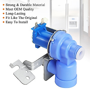 MJX41178908 Refrigerator Water Inlet Valve by Beaquicy Replacement for L-G Ken-more Refrigerator - Replaces 1398828 AP4451762 PS3536019 EAP3536019 79578739802