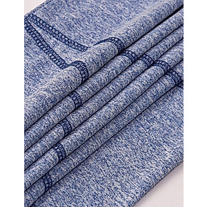 MOQIVGI Workout Tank Tops for Women Summer Sleeveless Yoga Tunic Shirts Juniors Boutique O Neck Elastic Loose Fit Sports Clothing Utility Cute Soft Breezy Fast Dry Gym Wear Clothes Blue Medium