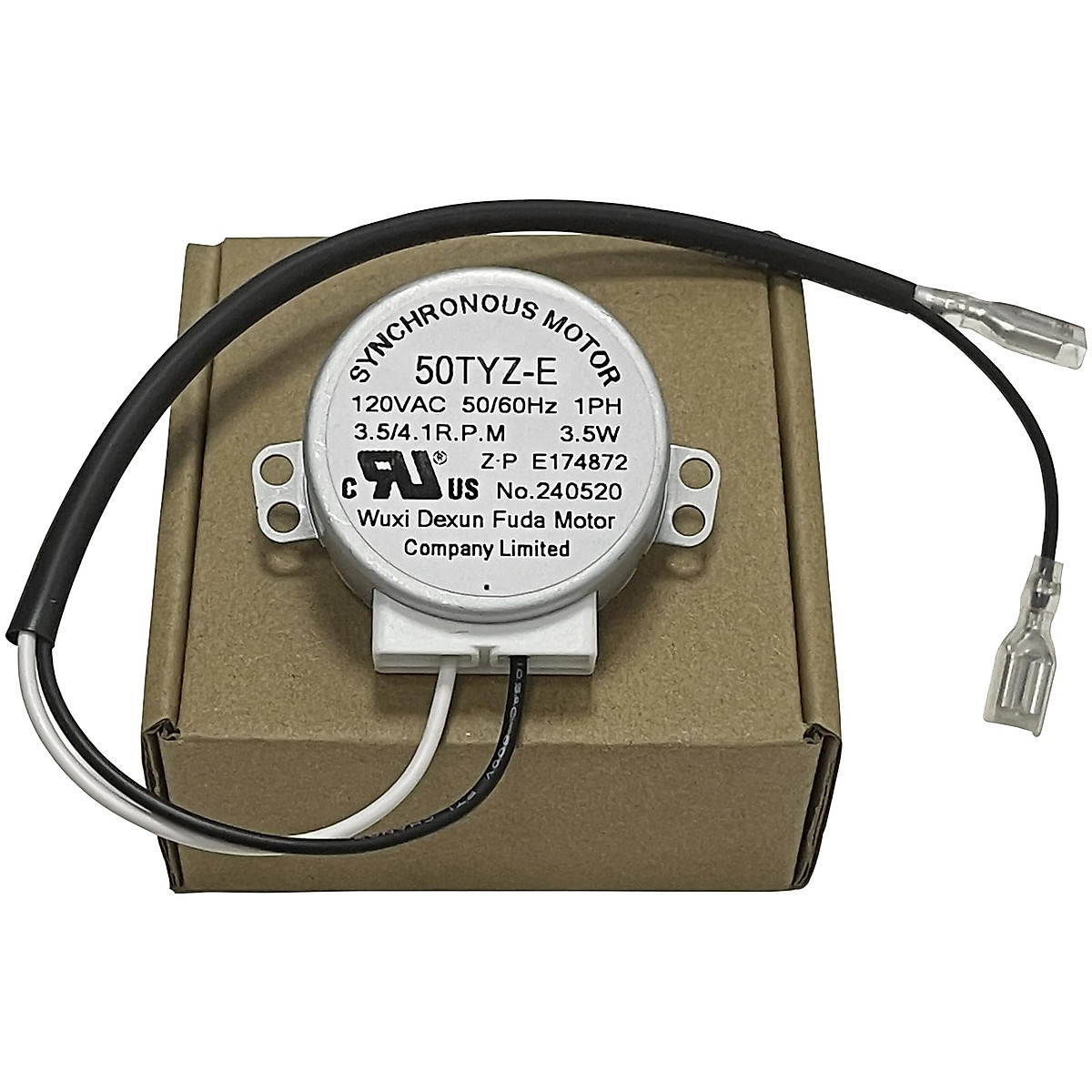 Upgrade Synchronous Motor Replacement 50TYZ-E for Ice Cube Machine Accessories 120V Ice Maker