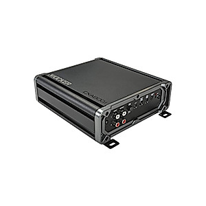 Kicker Comp R 12 Inch Dual Subwoofer in Vented Enclosure Package with 46CXA8001 Amplifier and Wire kit